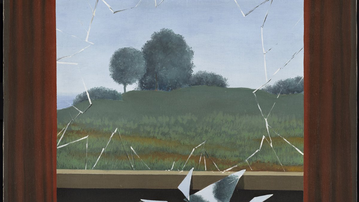 La llave de los campos (La Clef des champs) - Magritte, René. Museo Nacional Thyssen-Bornemisza